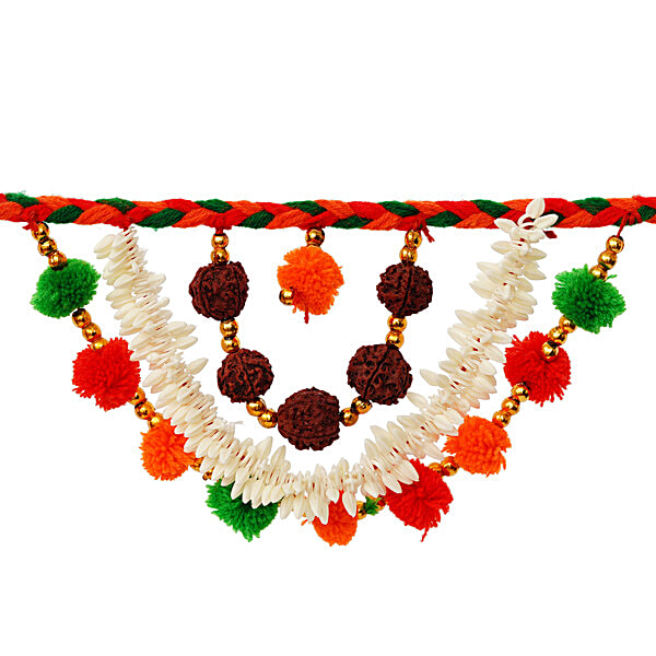 Buy eCraftIndia Decorative Colourful Bandarwal/Toran Door Hanging With ...
