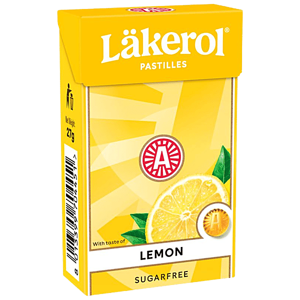 Buy Lakerol Pastilles - Lemon, Sugar Free Online at Best Price of Rs ...
