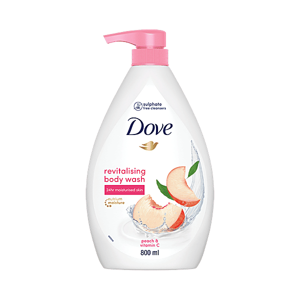 Buy Dove Revitalising Body Wash - With Peach & Vitamin C, Sulphate Free ...