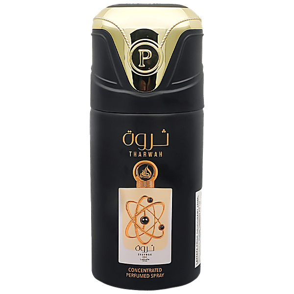 Buy Lattafa Tharwah Gold - Concentrated Perfumed Spray, Long-Lasting ...