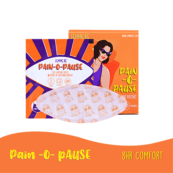 Buy Lemme Be Pain-O-Pause Pain Relief Heat Patch Online at Best Price ...