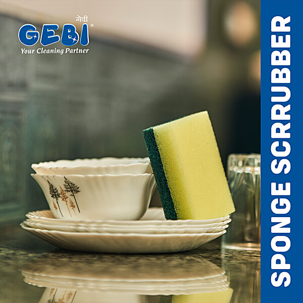 Buy Gebi Sponge Scrub Pad Online at Best Price of Rs 35 - bigbasket