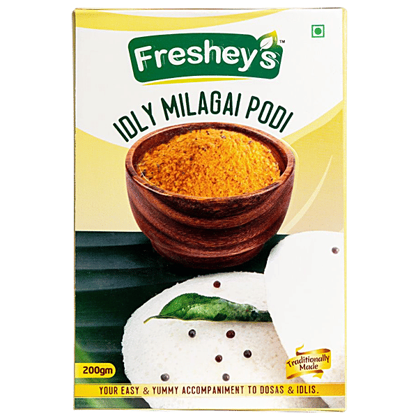 Buy Freshey's Idly Milagai Podi - Traditionally Made Online at Best ...