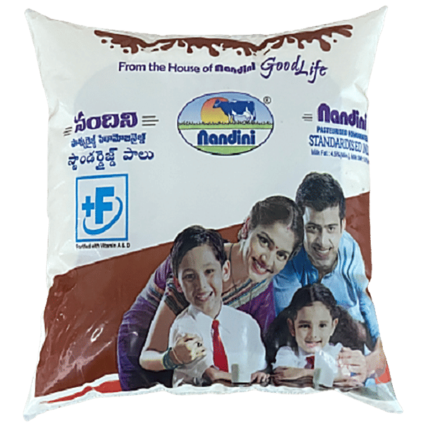 Buy Nandini Standardised Milk - Fortified With Vitamin A & D Online at ...