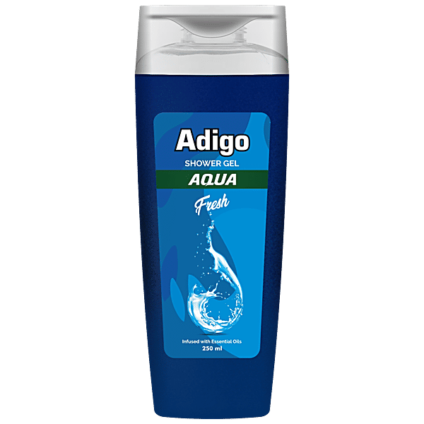 Buy Adigo Shower Gel - Aqua Fresh, Enriched With Essential Oils Online ...