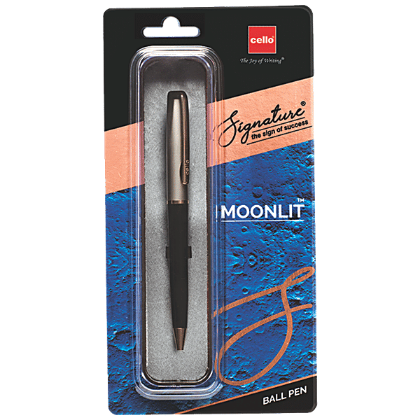 Buy BIC Cello Signature Moonlit Ball Pen - For Smooth Writing, 0.7 mm ...