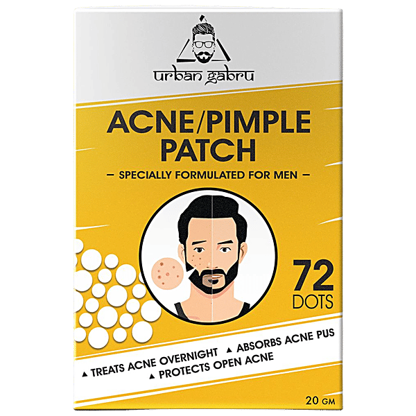 Buy urban gabru Acne/Pimple Patch - 100% Hydrocolloid, Absorbs Pimple ...