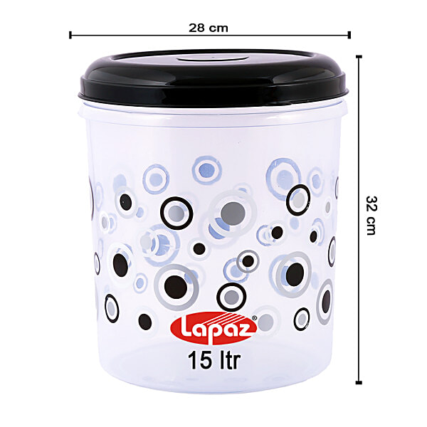 Buy Lapaz Storage Container - Polka Print, Plastic, Strong & Durable ...