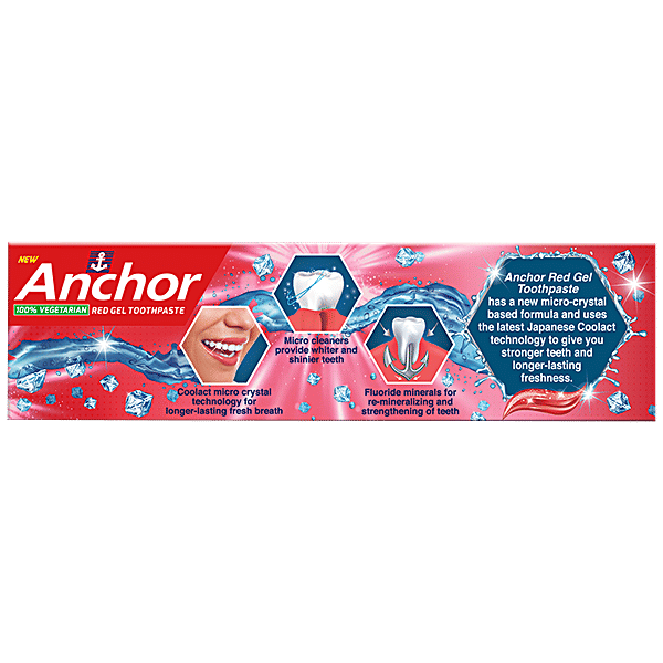 Buy Anchor Toothpaste - Cooling Fresh Gel, Long Lasting Freshness ...