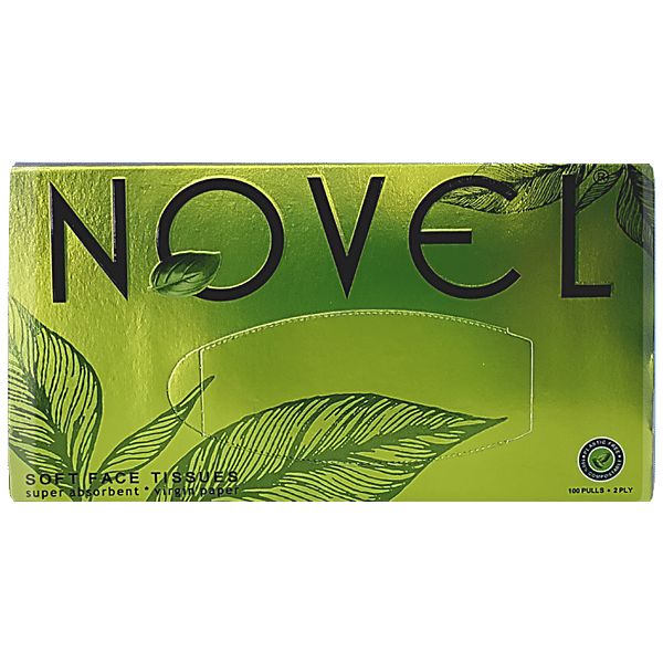 Buy Novel Facial Tissues - 2 Ply, Green Online at Best Price of Rs 85 ...