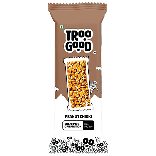 Buy TROO GOOD Peanut Chikki - Nutritious, Protein Rich Online at Best ...