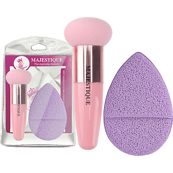 Buy Majestique Facial Cleaning/Makeup Sponge - With Mushroom Tip ...