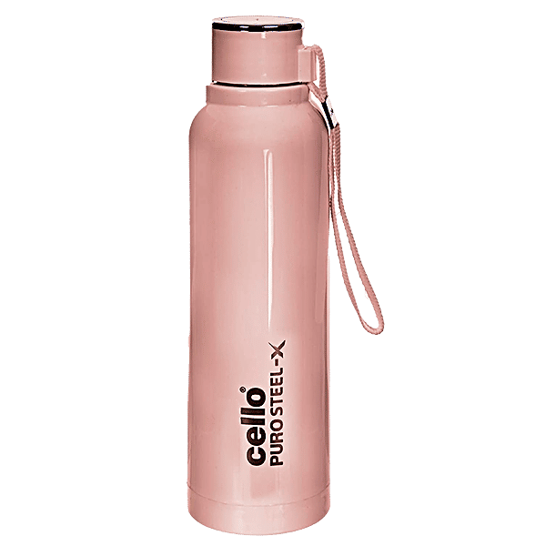 Buy Cello Puro Steel-X Benz 900 Insulated Bottle - With Stainless Steel ...