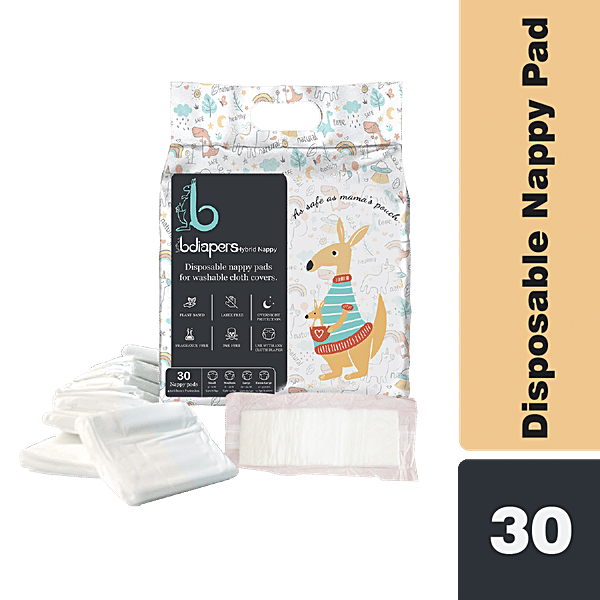 Buy Bdiapers Hybrid Nappy - Disposable Nappy Pads For Washable Cloth ...