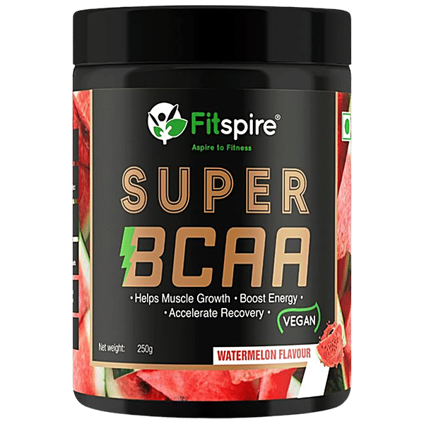 Buy Fitspire Super BCAA - Watermelon Flavour, Helps Muscle Growth ...
