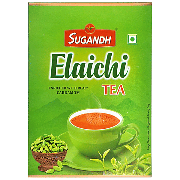 Buy SUGANDH Elaichi Tea - Enriched With Real Cardamom, Rich In Taste ...