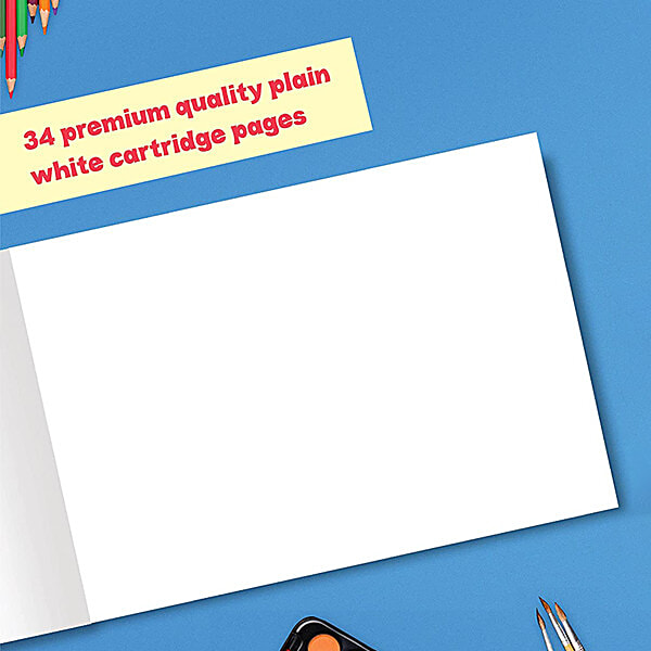 Buy Target Publications Cartridge Drawing Books - A3 Size, Soft Bound ...