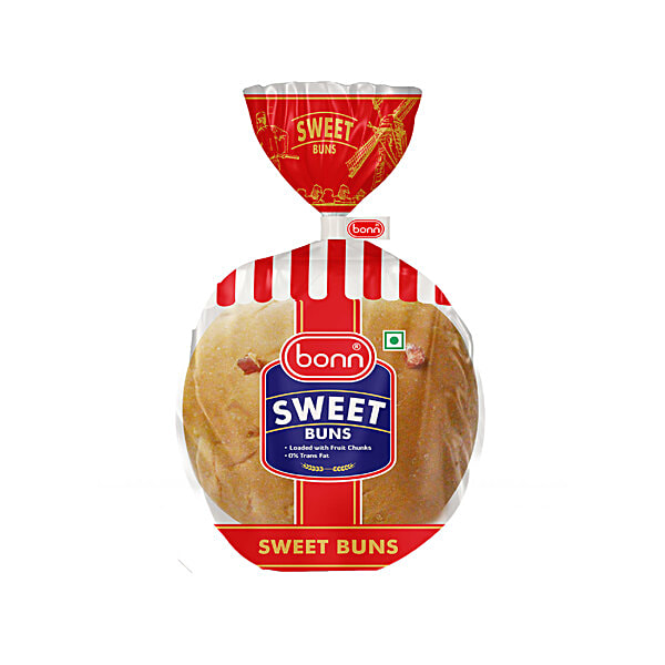 Buy Bonn Bread Sweet Bun - Frutilicious With Fruit Chunks, Zero Trans ...