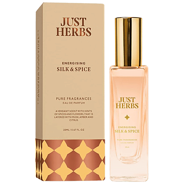 Buy Just Herbs Energising Silk & Spice Eau De Parfum Online at Best ...