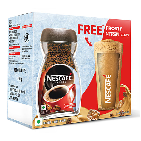Buy Nescafe Classic Instant Soluble Coffee Powder Online at Best Price ...