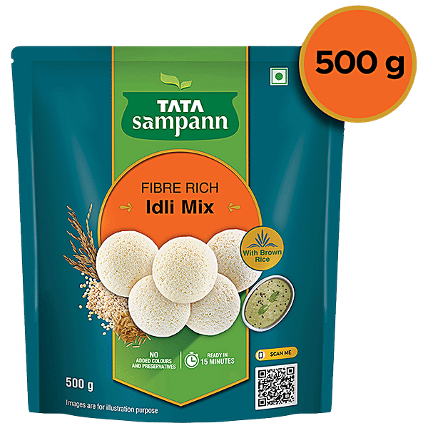 Buy Tata Sampann Fibre Rich Idli Mix - Ready to Cook Breakfast Mix ...