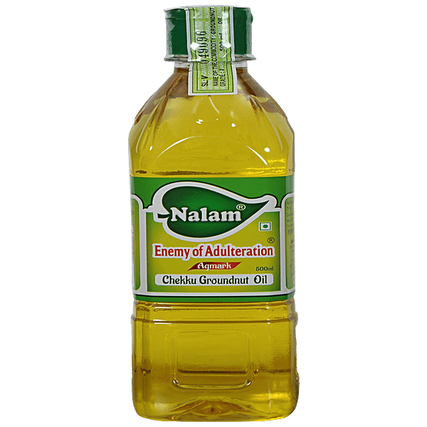 Buy Nalam Agmark Chekku Groundnut Oil Online at Best Price of Rs 145 - bigbasket