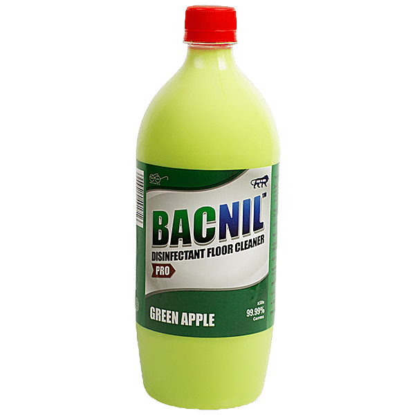 Buy Bacnil Pro Disinfectant Floor Cleaner - Green Apple Fragrance ...