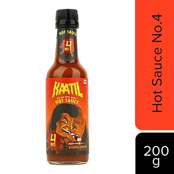 Buy Kaatil Hot Sauce - No.4 Online at Best Price of Rs 275 - bigbasket