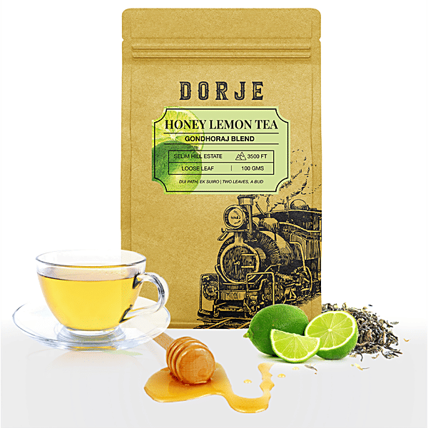 Buy Dorje Honey Lemon Tea - Made With Special Gondhoraj Lemon Peels ...