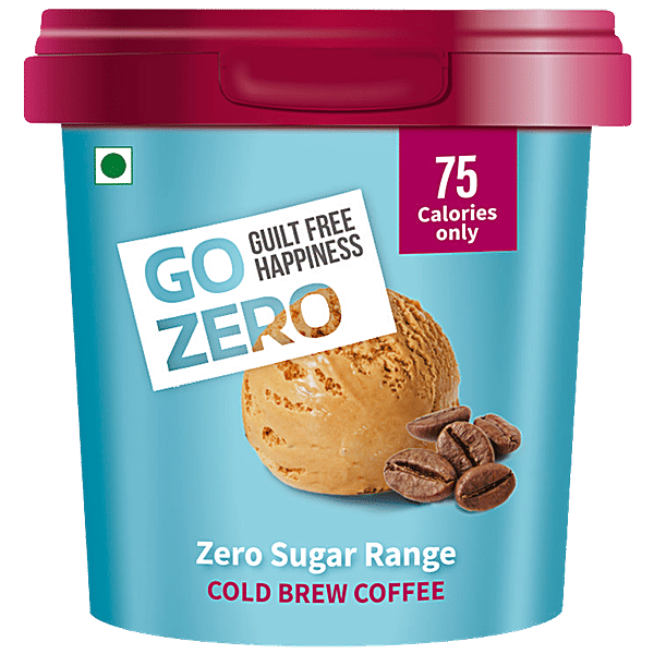 Buy Go Zero Zero Sugar Ice Cream - Cold Brew Coffee Online at Best ...