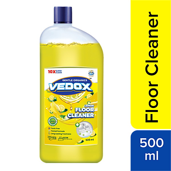 Buy Vedox Lemon Floor Cleaner - Removes Hard Stains Online at Best ...
