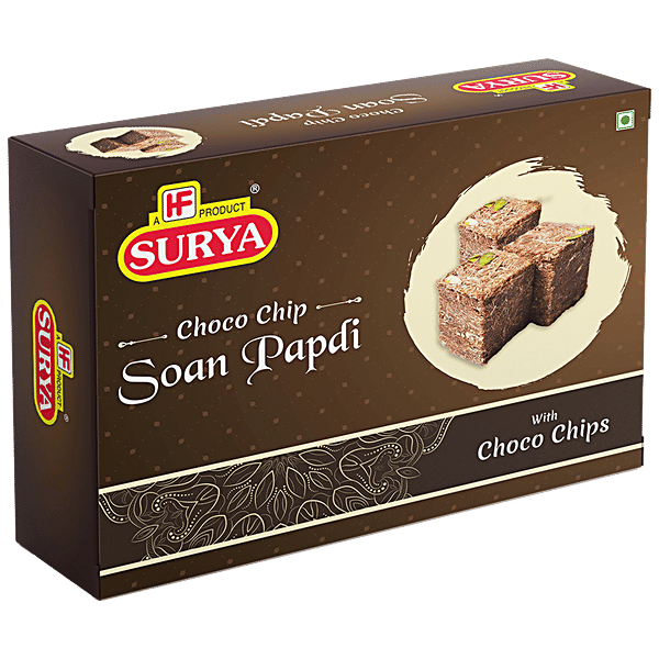 Buy Surya Soan Papdi - Choco Chips, Indian Sweet Online at Best Price ...