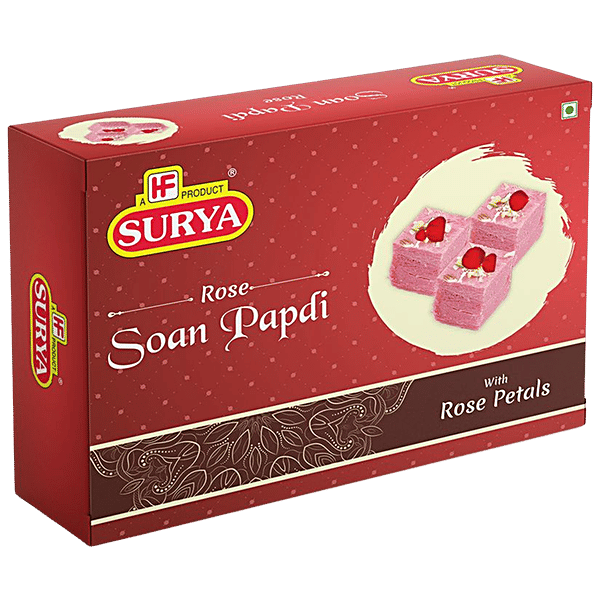 Buy Surya Soan Papdi - Rose, Indian Sweet Online at Best Price of Rs 80 ...