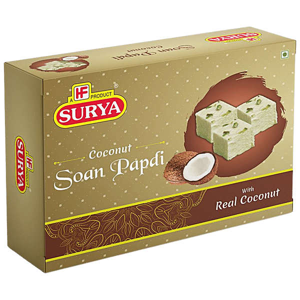 Buy Surya Soan Papdi - Coconut, Indian Sweet Online at Best Price of Rs ...