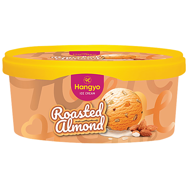 Buy Hangyo Roasted Almond Ice Cream Online at Best Price of Rs 350 - bigbasket