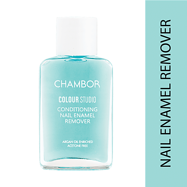 Buy CHAMBOR Colour Studio Conditioning Nail Enamel Remover - With Argan ...