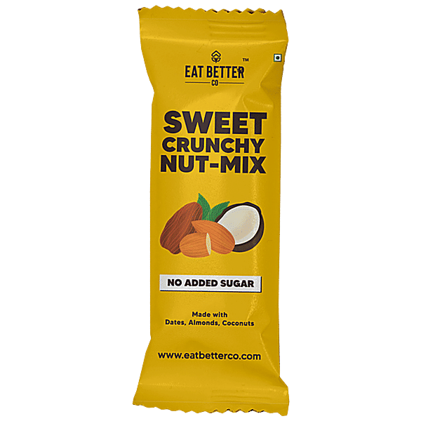 Buy Eat Better Co Sweet Crunchy Nut Mix - 100% Natural, No Added Sugar ...