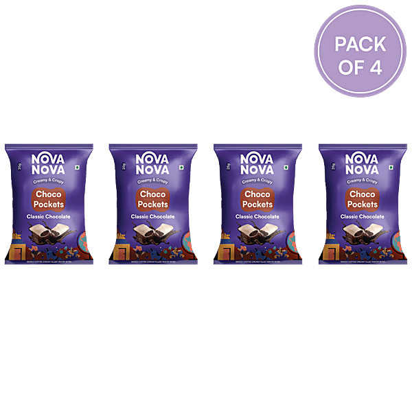 Buy Nova Nova Choco Pockets - Classic Chocolate Online at Best Price of ...