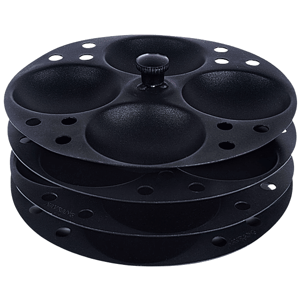 Buy Navrang Aluminium Idly Stand - Non-Stick, With 4 Plates Online at ...