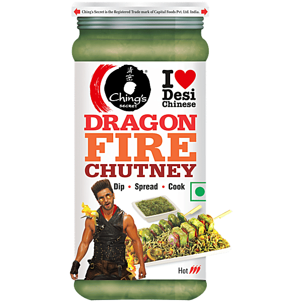 Buy Ching's Secret Dragon Fire Chutney - Dip, Spread, Cook, Hot Online ...