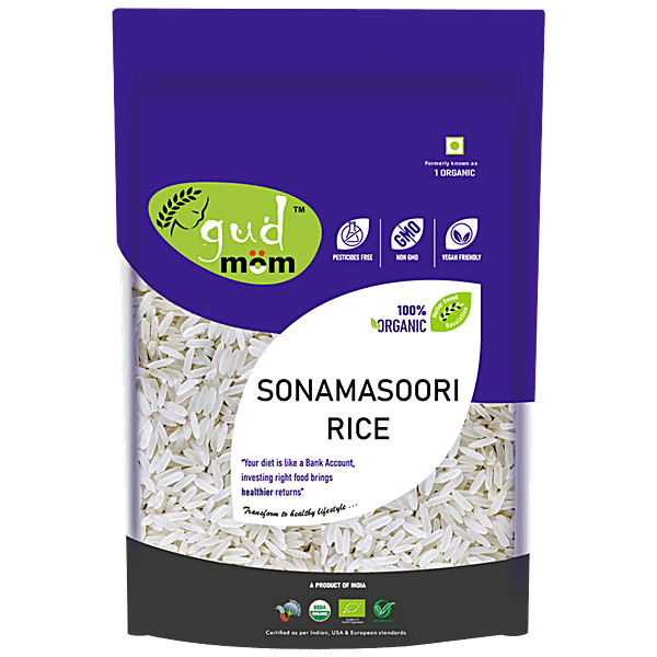 Buy Gudmom Sonamasoori Rice Online at Best Price of Rs 105 - bigbasket