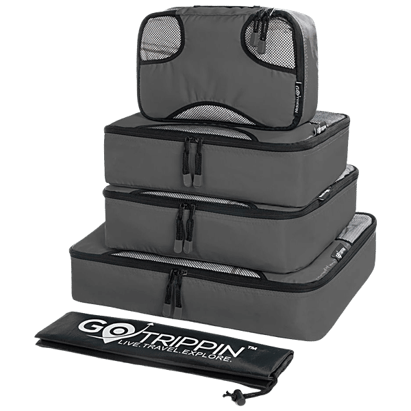 Buy Gotrippin Polyester Packing Cubes Travel Organisers - Water ...