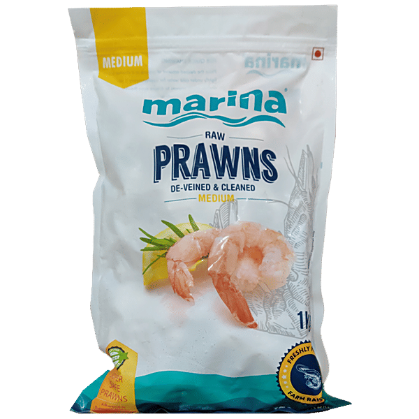 Buy Marina Raw Prawns - Medium Online at Best Price of Rs 995 - bigbasket