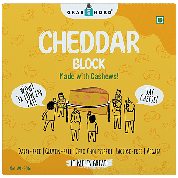Buy Grabenord Cheddar Block Online at Best Price of Rs 390 - bigbasket