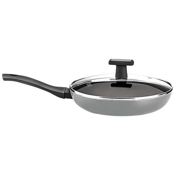 Buy Milton ProCook Fry Pan - Pro Cook, With Glass Lid, Grey, Induction ...