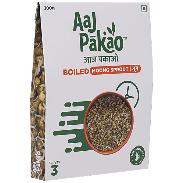 Buy Aaj Pakao Boiled Moong Sprouts Online at Best Price of Rs 99 ...