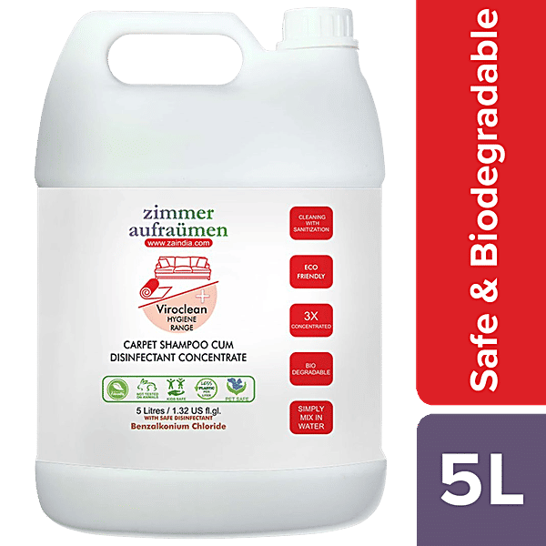 Buy Zimmer Aufraumen Carpet, Sofa Shampoo Cleaner - Disinfectant ...