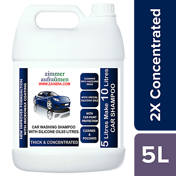 Buy Zimmer Aufraumen Car Washing Shampoo - Thick & Concentrated Online ...