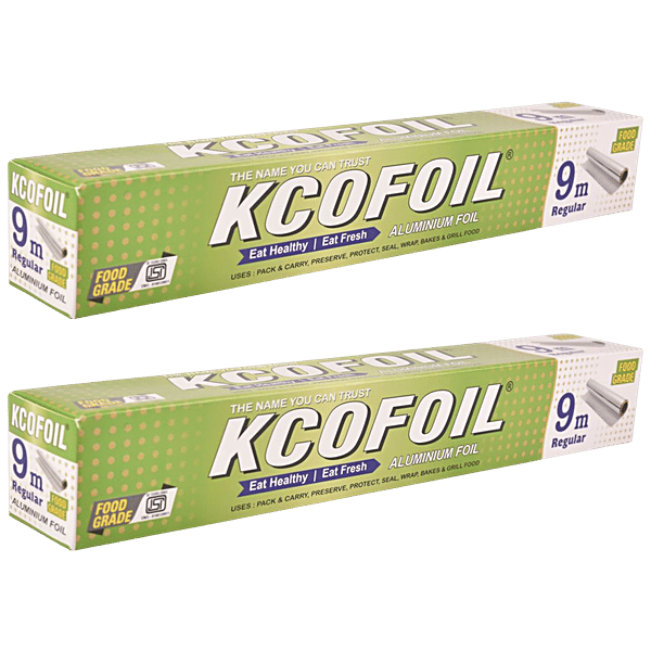 Buy Kcofoil Aluminium Foil - 9 m, 11 Microns Online at Best Price of Rs ...