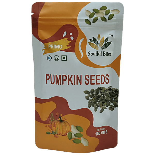 Buy Soulful Bites Pumpkin Seed - Plain, Primo Online at Best Price of ...